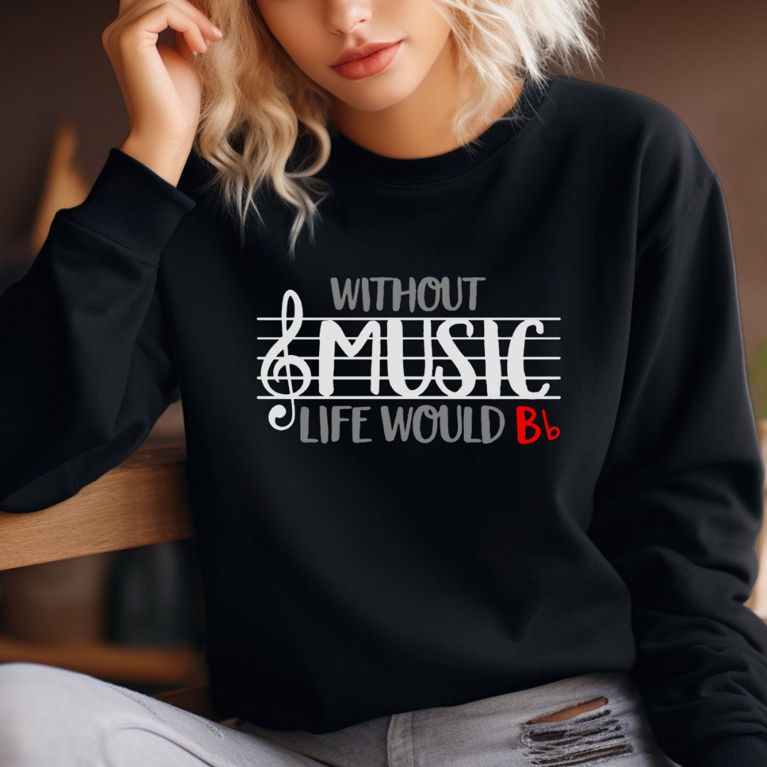 Music Symbols Sweatshirt for Music Teacher Gift, Music Festival Outfit ...