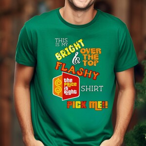 The Price is Right Shirt Pick Me Game Show Shirt, Come on Down, Drew ...