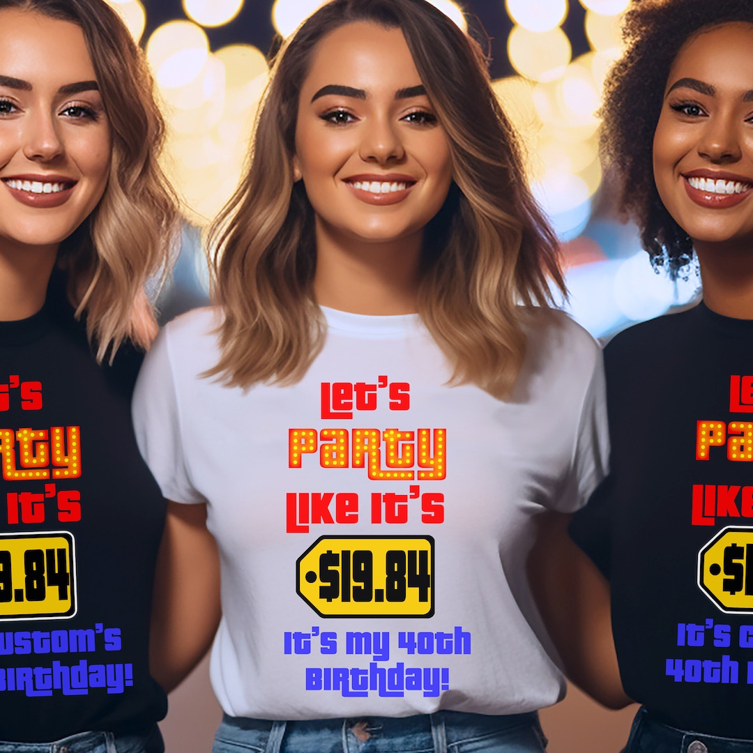 Custom Price is Right Shirt for Birthday, Personalized Pick Me Game ...