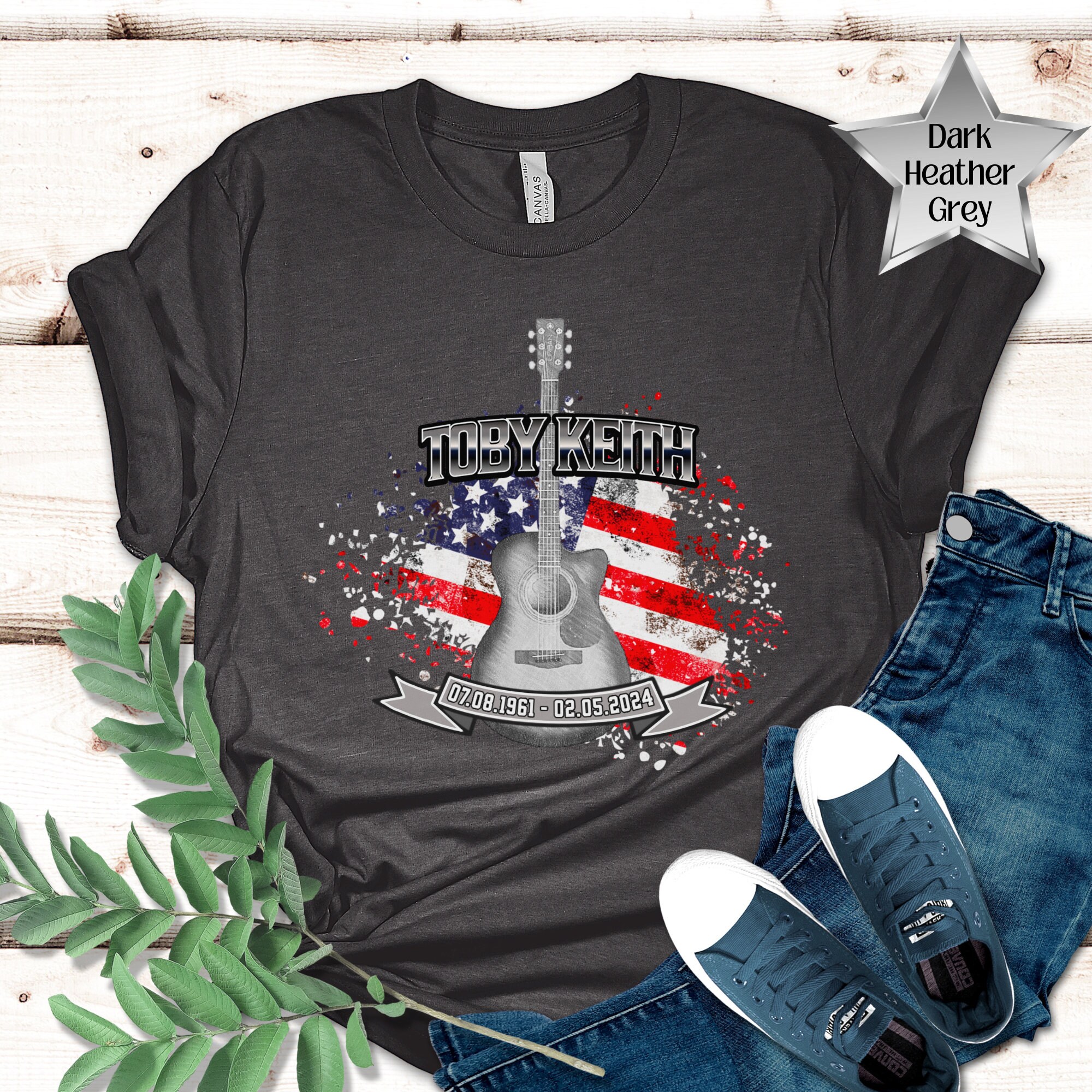 Toby Keith Tribute Shirt American Soldier Memorial Tee Country Music
