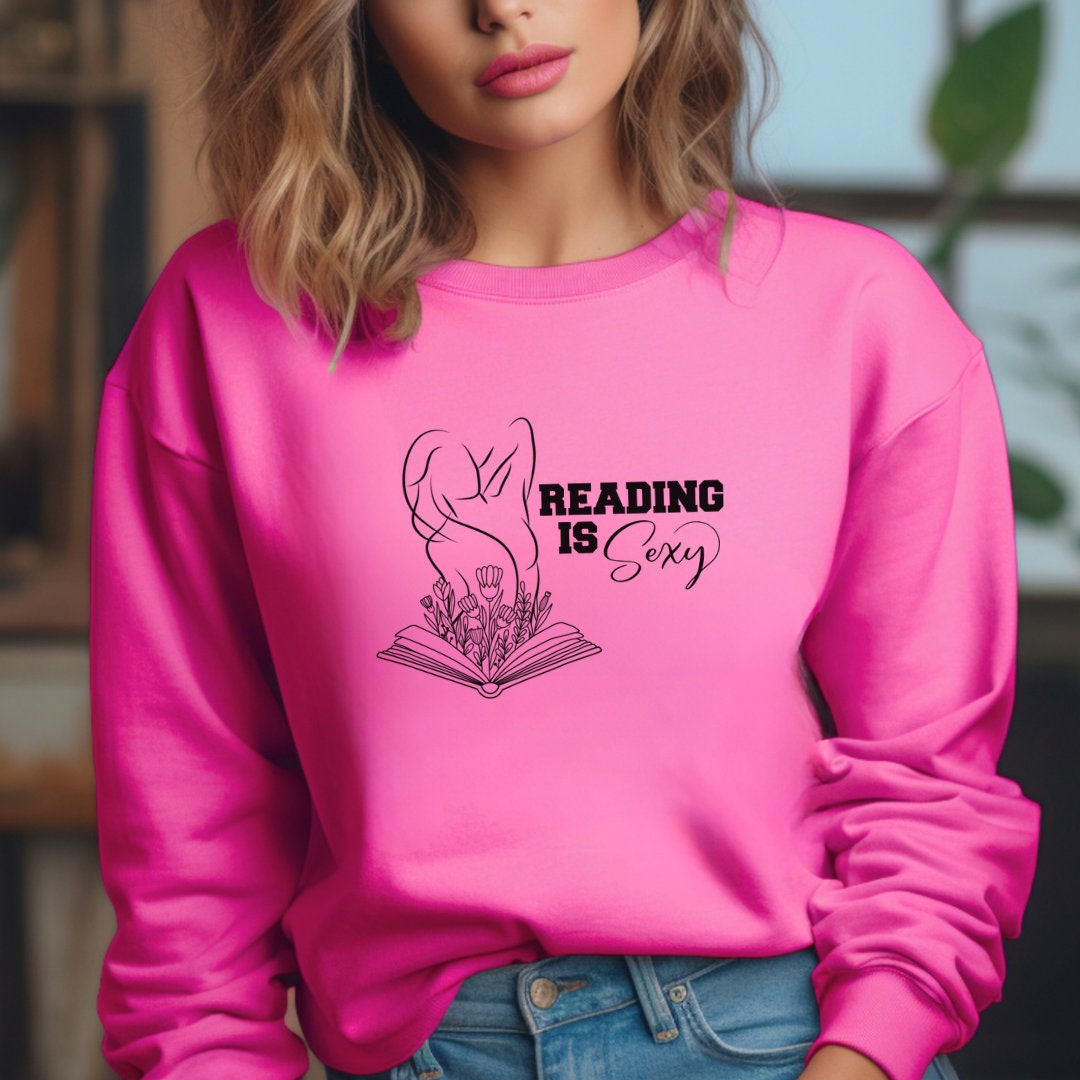 Reading is Sexy, Brain is New Sexy, Girl Book Shirt, Bookish Girl Gift ...