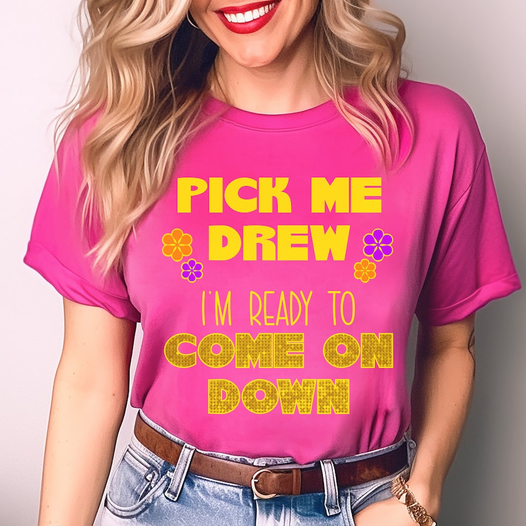 The Price is Right Shirt Pick Me Game Show Shirt, Come on Down, Drew ...