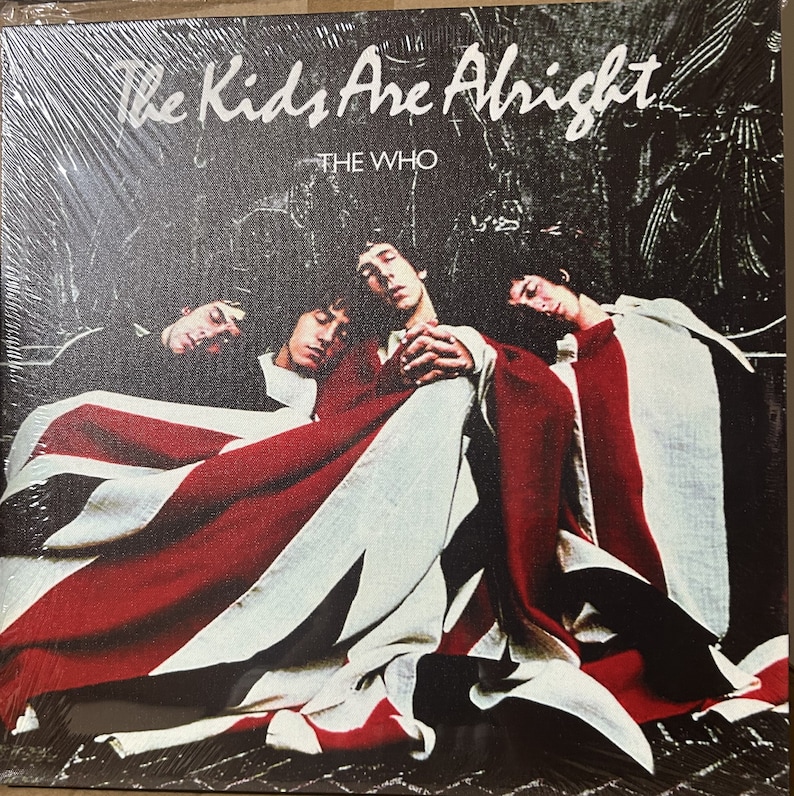 A Collection of 4 Different Album Covers Canvas Prints, 15x15 Inch ...