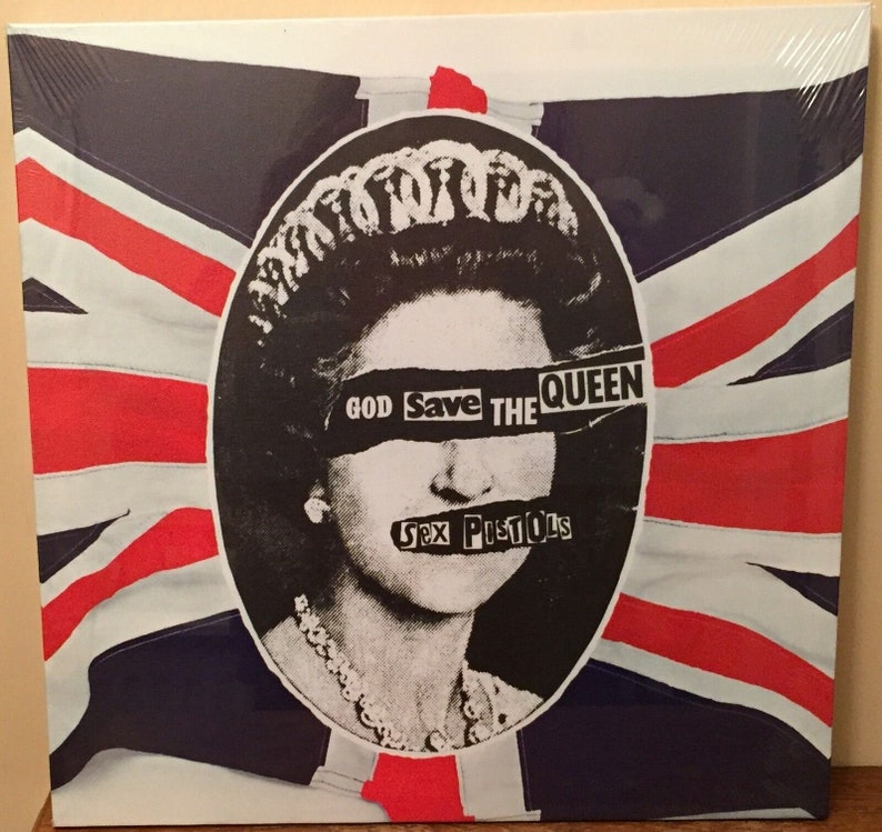 A Collection of 5 Different Album Covers Canvas Prints, 15x15 Inch ...