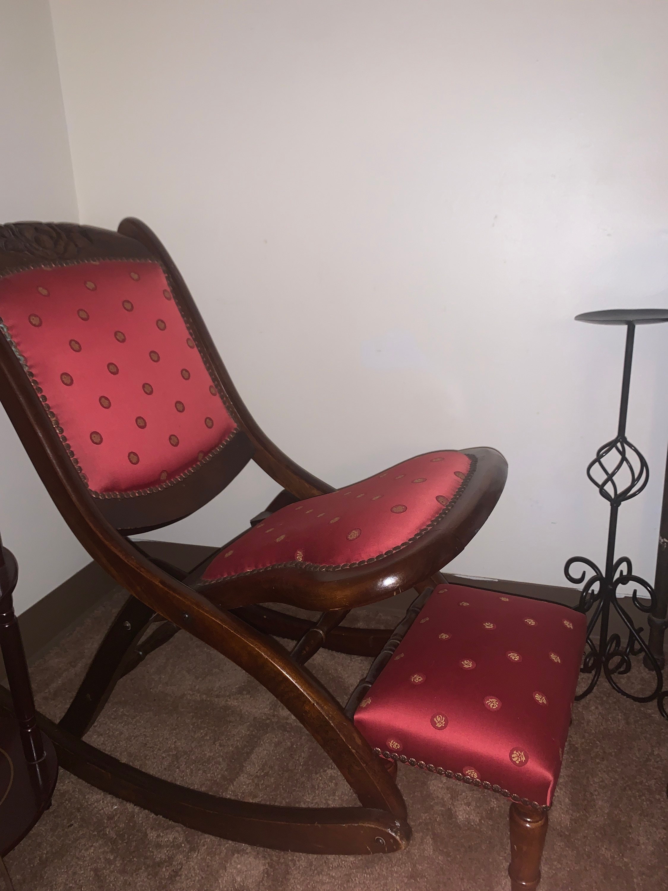 Folding Victorian Rocker - Etsy