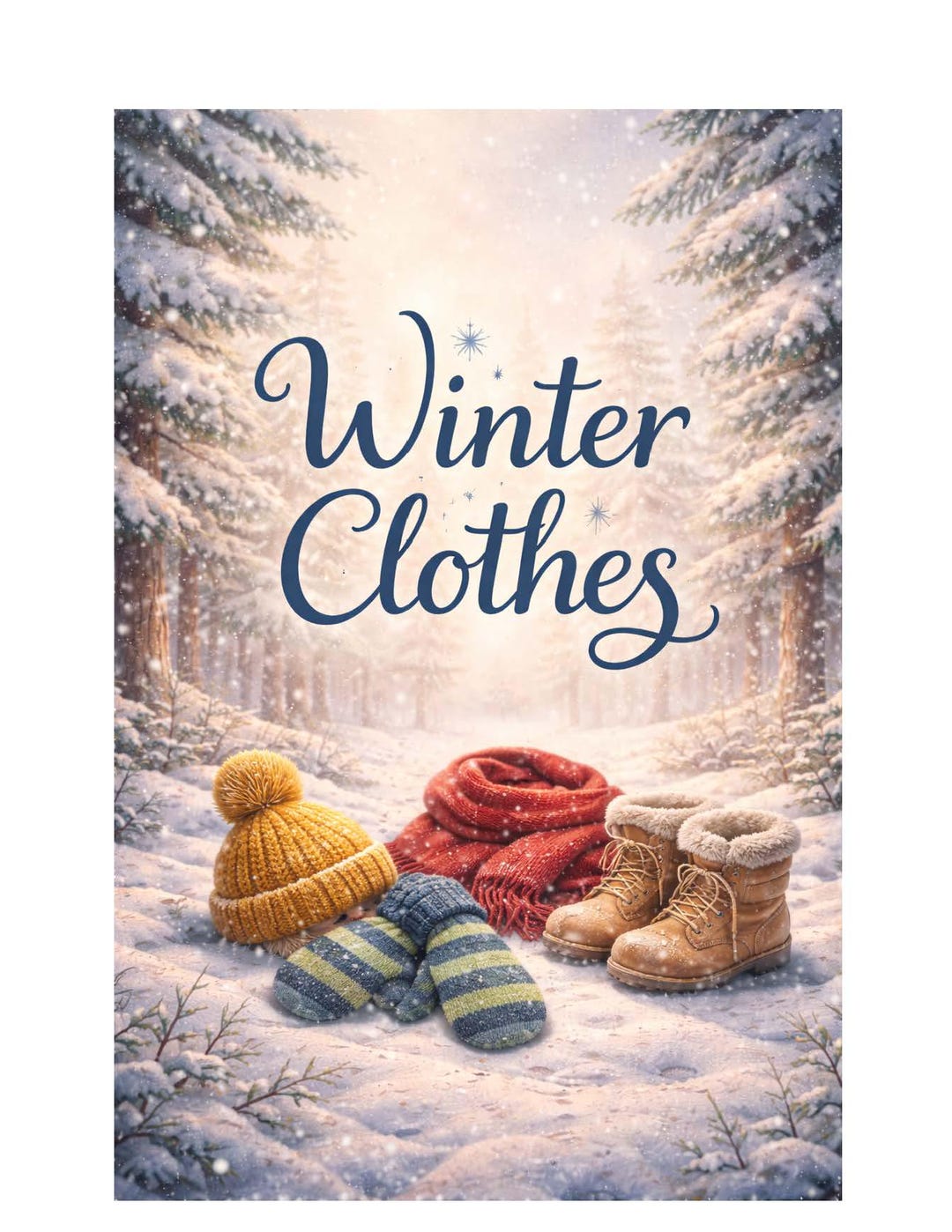 Winter Clothes Curriculum - Etsy