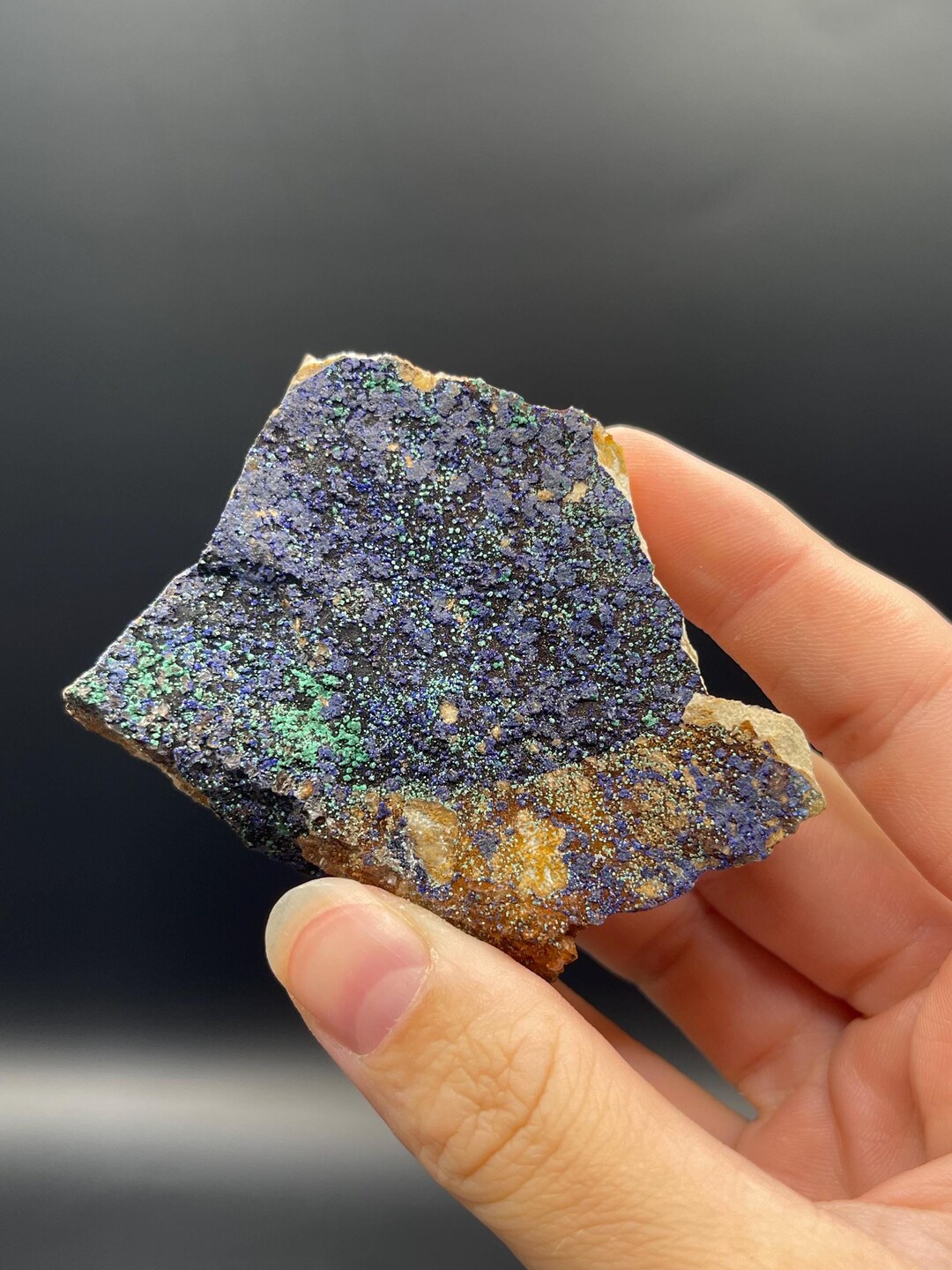 Azurmalachite (azurite and Malachite) From Morocco (84g), Copper ...