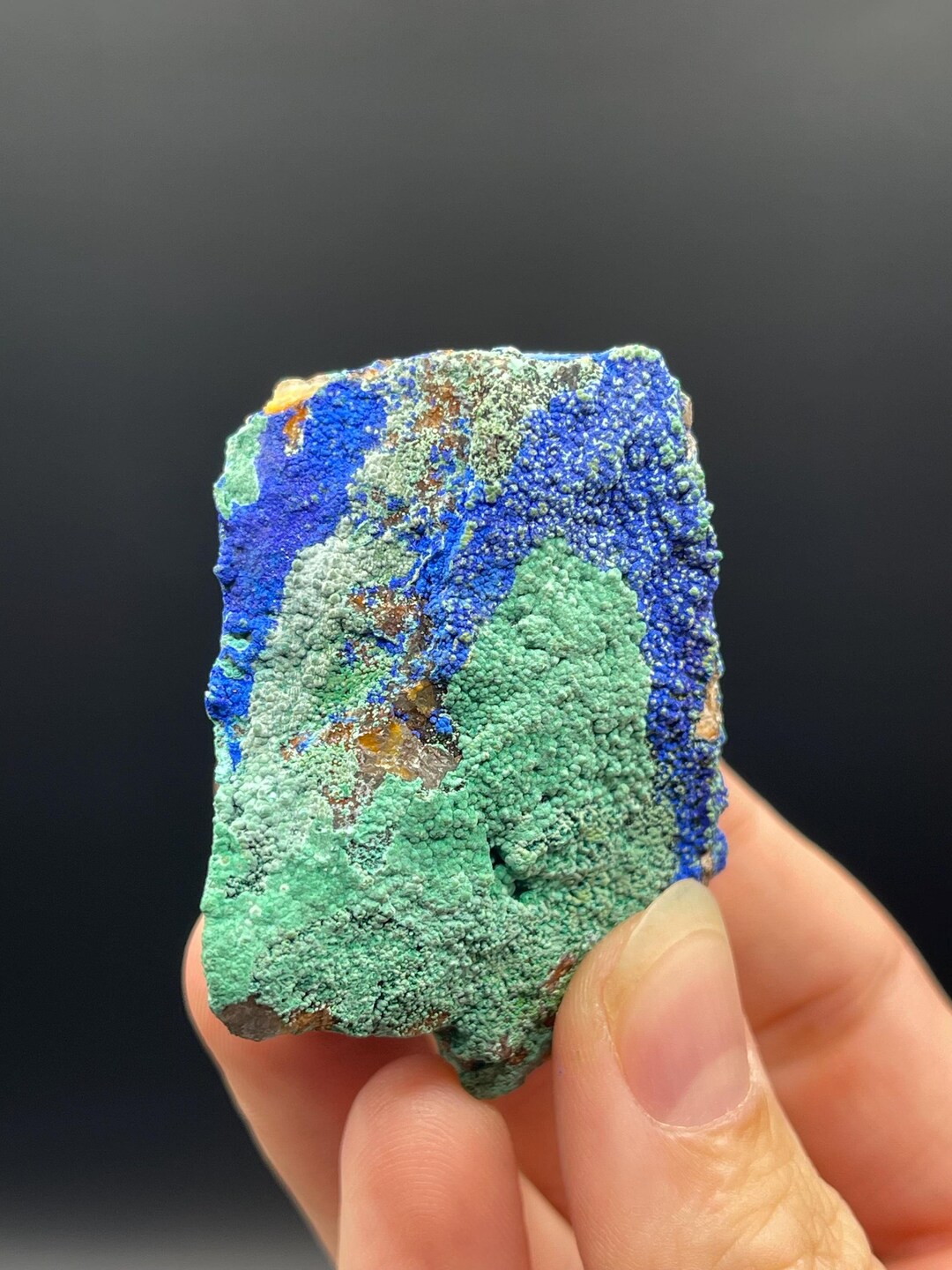 Azurmalachite (azurite and Malachite) From Morocco (64g), Copper ...