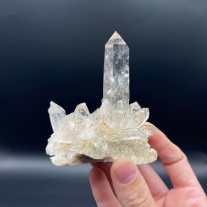 Golden Himalayan Quartz Crystal Cluster From India (164g), High Quality ...
