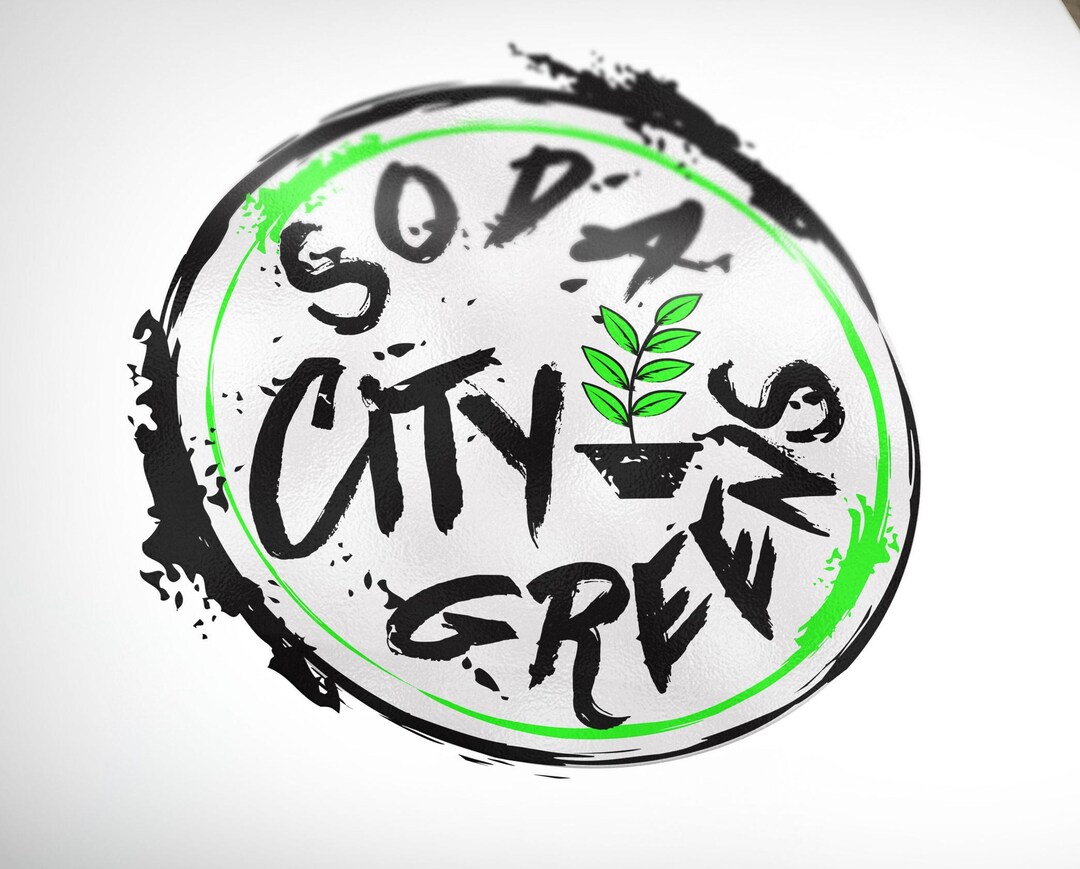 Soda City Greens Sticker (logo) - Etsy