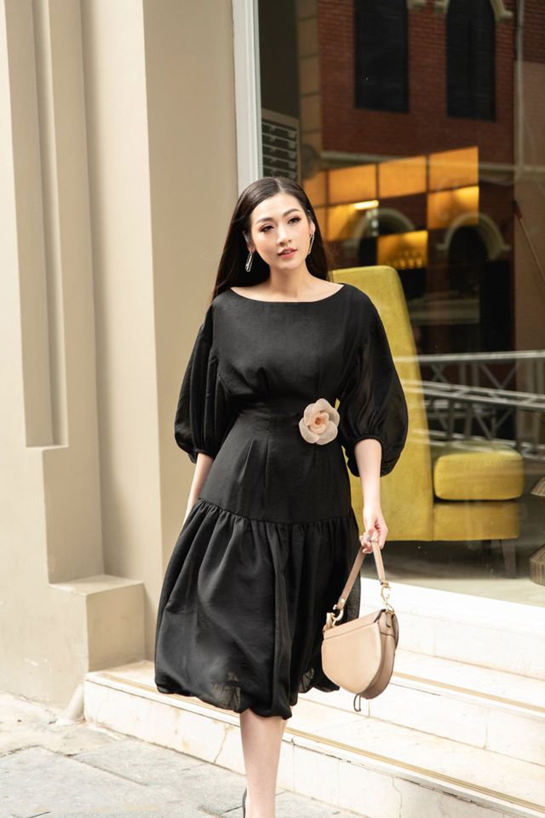 Balloon Style Dress