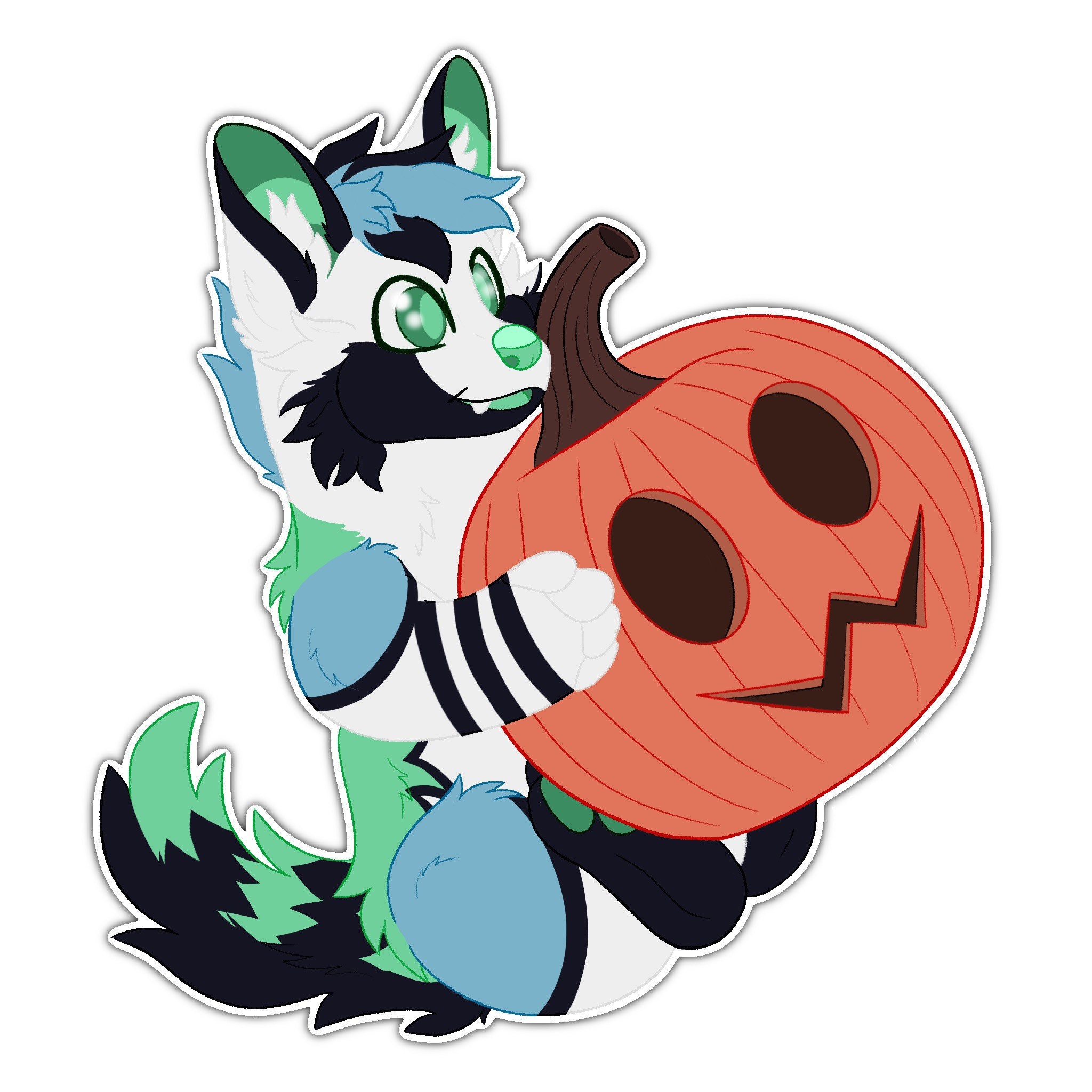 Autumn Fall Chibi Pumpkin Furry Commission YCH - Etsy