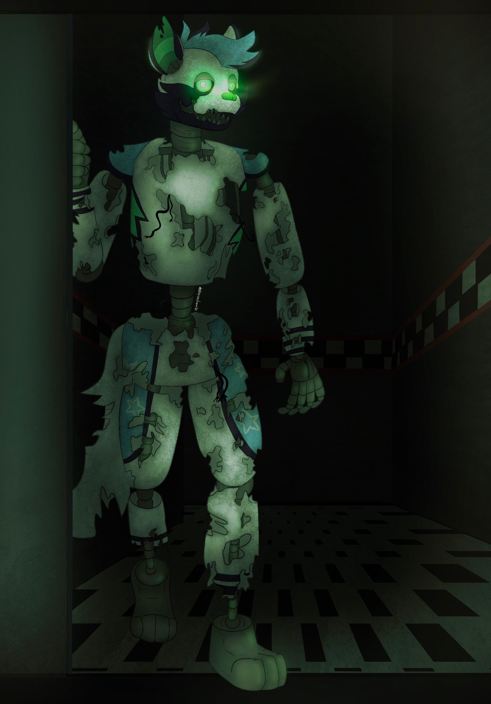 FNAF Animatronic Furry Commission YCH - Etsy