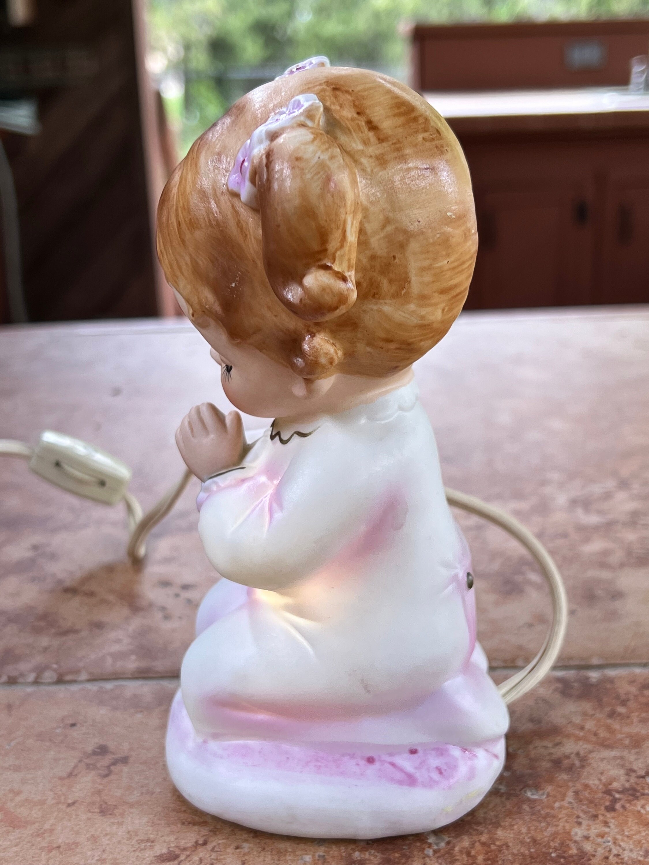 Vintage Lefton Little Girl Nightlight Lamp (6626) - Etsy