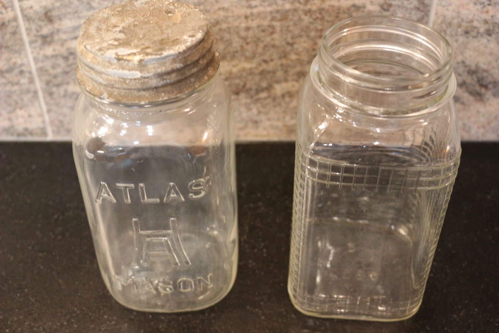 Vintage Hazel Atlas Canning Jars (2) - Etsy
