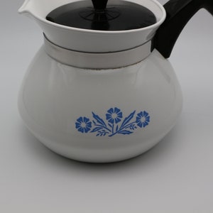 Vintage Corningware Cornflower Blue Teapot 3-cup - Etsy