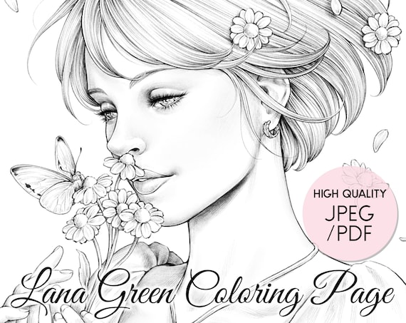 Lost in Memory Coloring Page for Adults Grayscale Coloring - Etsy Australia
