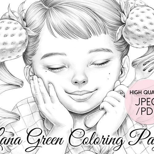Pure Coloring Page for Adults Grayscale Coloring Page - Etsy