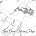 Flight to the East Line Drawing Coloring Page Coloring Page for Adult ...