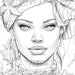 Marina Coloring Page for Adults Grayscale Coloring Page Instant ...