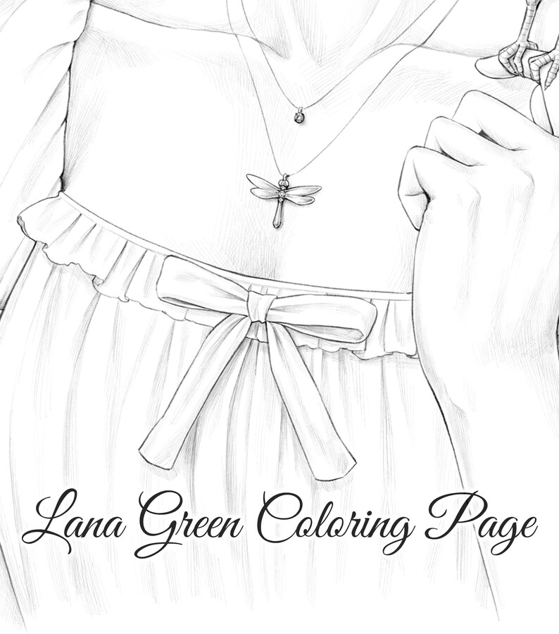 Willow Coloring Page for Adults Grayscale Coloring Page - Etsy