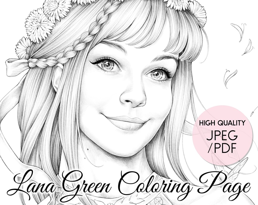 Mellow Coloring Page for Adults Grayscale Coloring Page Instant ...