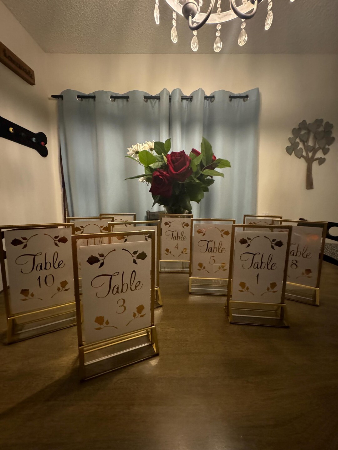 Table Numbers Insprired by Beauty and the Beast (FRAME NOT INCLUDED) - Etsy