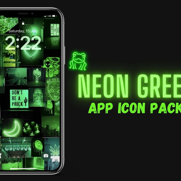 Green App Icons - Etsy