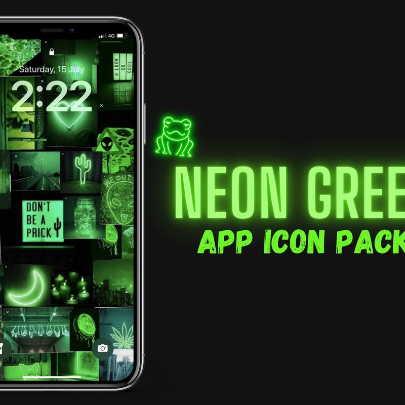Green App Icons - Etsy