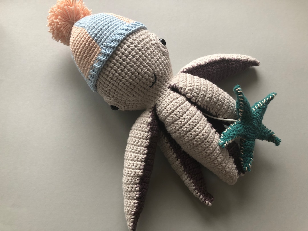 Music Box Octopus Karl Crochet Pattern - Etsy