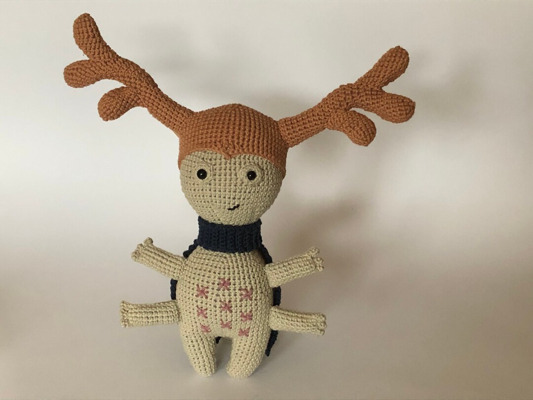 Stag Beetle Hilbert Crochet Pattern - Etsy UK