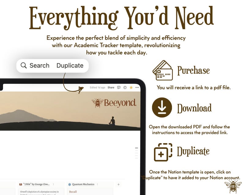 Notion University Template Academic Notion Template Student Notion ...