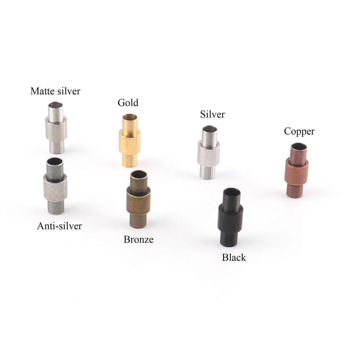 Personalized Magnetic Clasps for Leather Bracelet,custom Stainless ...