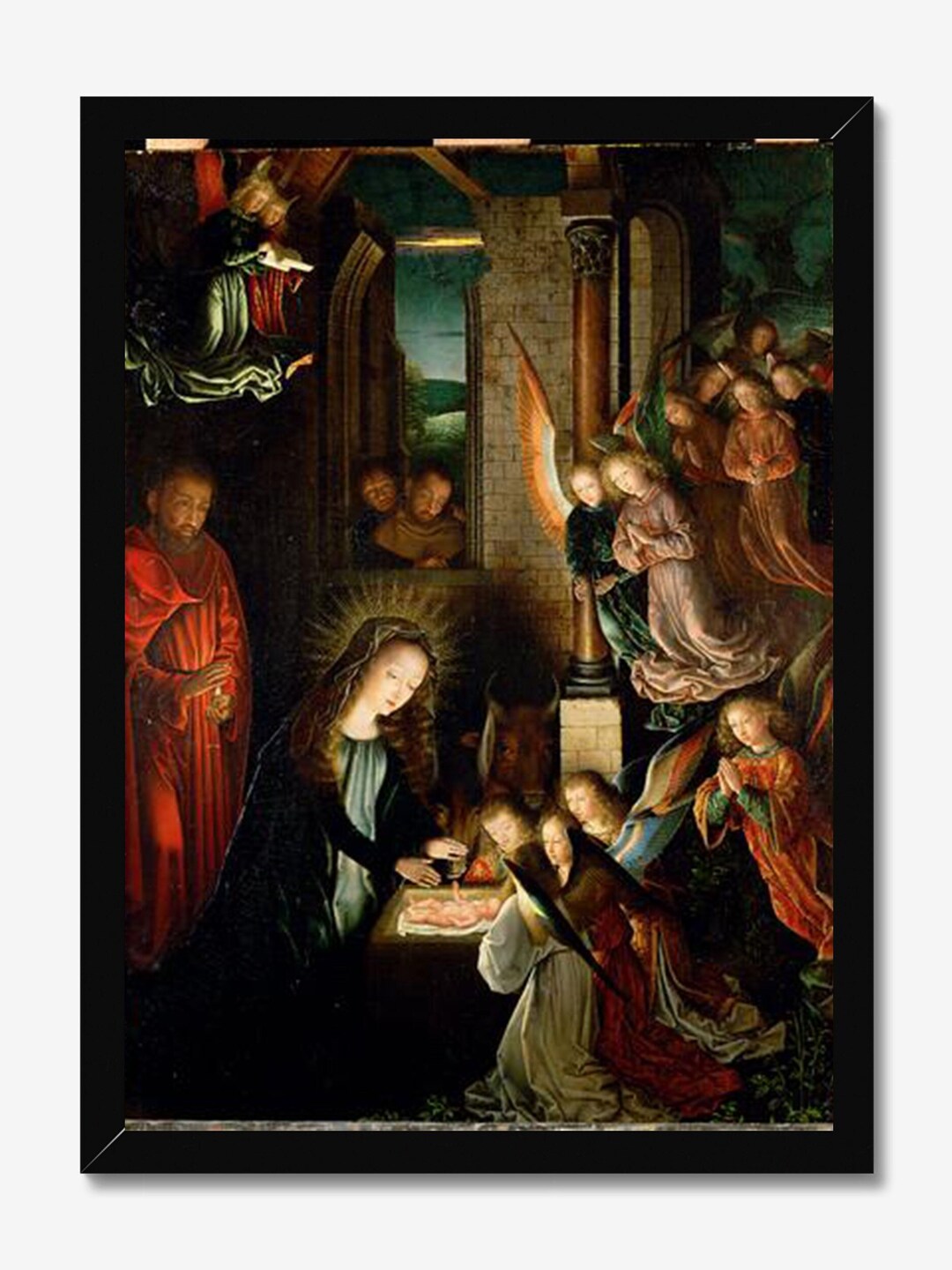 The Nativity Gerald David Christmas Print A3 A4 A5 Classical - Etsy