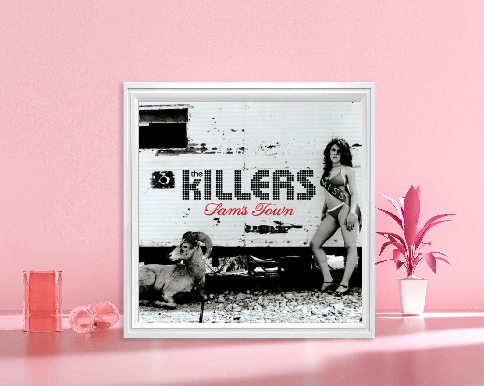 The Killers Sam's Town Album Cover Poster Silk Art | Etsy