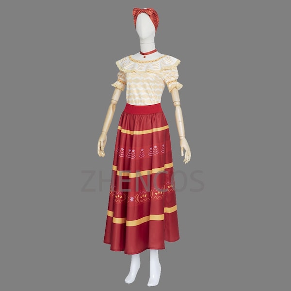 Dolores Encanto Outfit Adult - Etsy