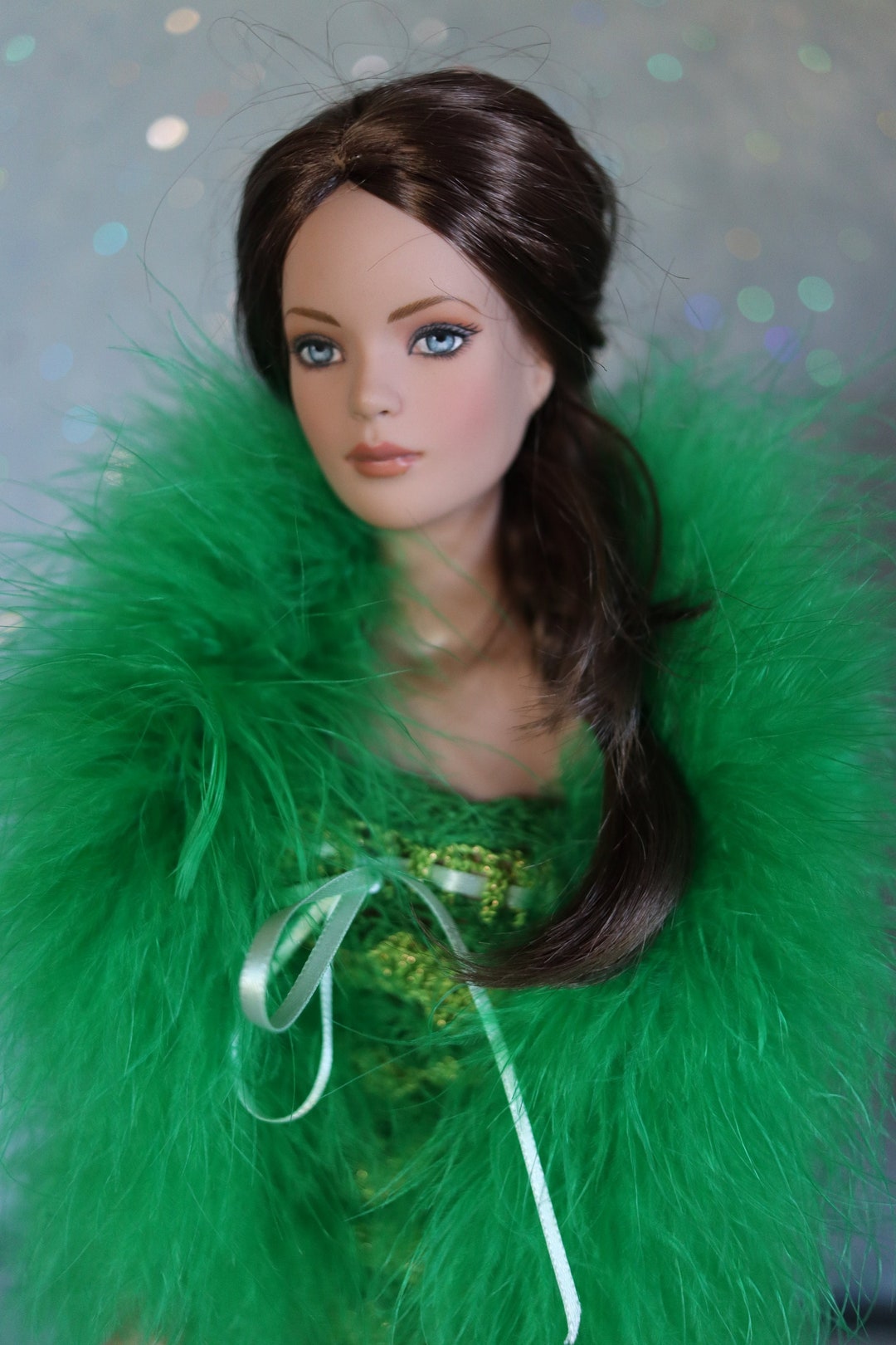 Feather BOA for Doll 16 BJD Gene Deja Vu Ficon Kish Tonner Sybarite ...