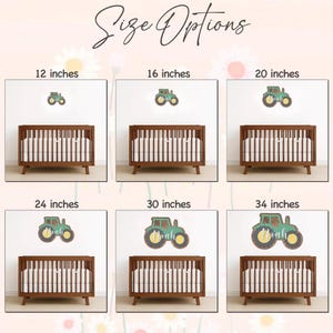 Custom Farm Tractor Wooden Sign, Personalized Name Sign for Baby Boy ...