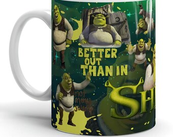 Shrek Mug - Etsy