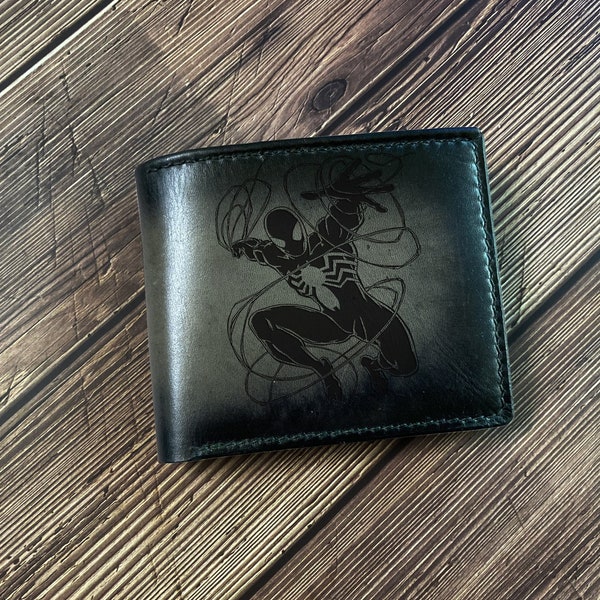 Spiderman Wallet - Etsy