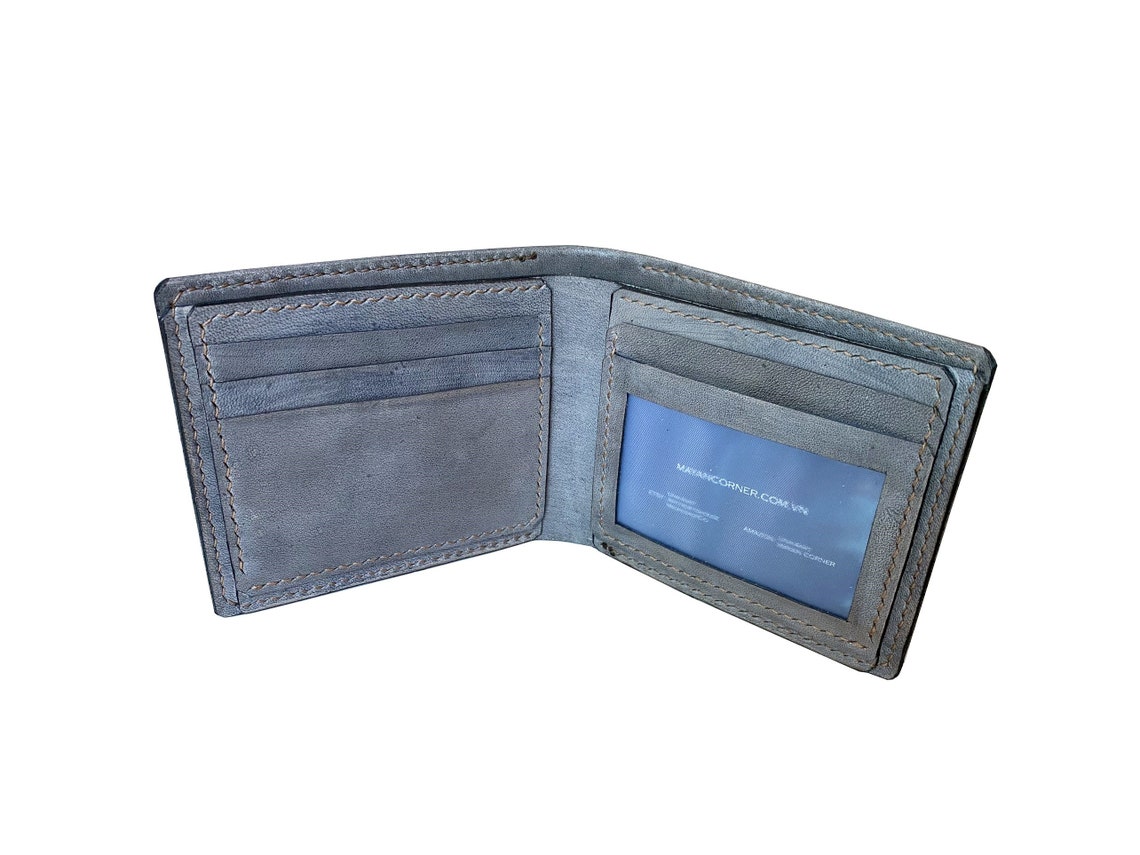 Personalized Leather Handmade Wallet, Starwars Themes Gift Ideas ...