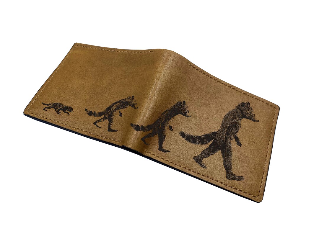 Rocket Racoon Leather Handmade Wallet, Custom Men's Wallet, Superheroes ...