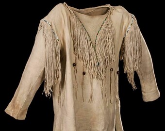 Buckskin Shirt | Etsy