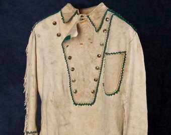 Buckskin Shirt | Etsy