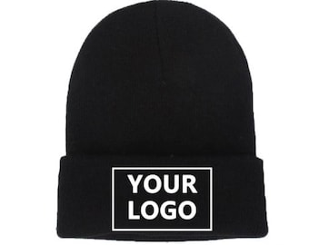 Custom Logo Beanie - Etsy