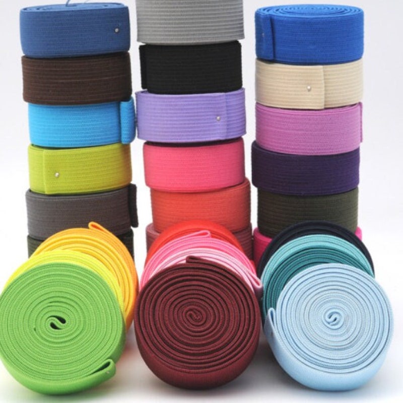 Colored Elastic 1 Inch - Etsy