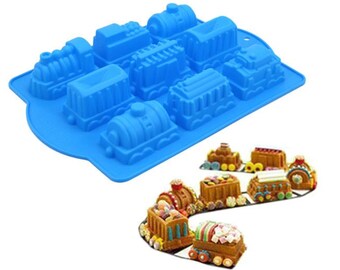 Cake Mold Train - Etsy