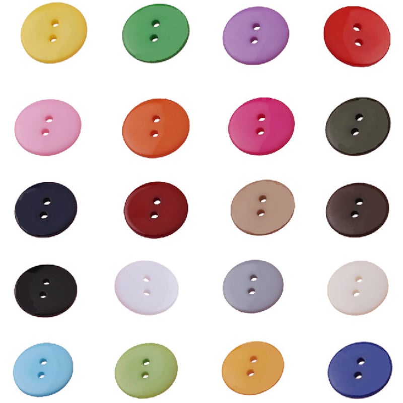Colorful Buttons - Etsy
