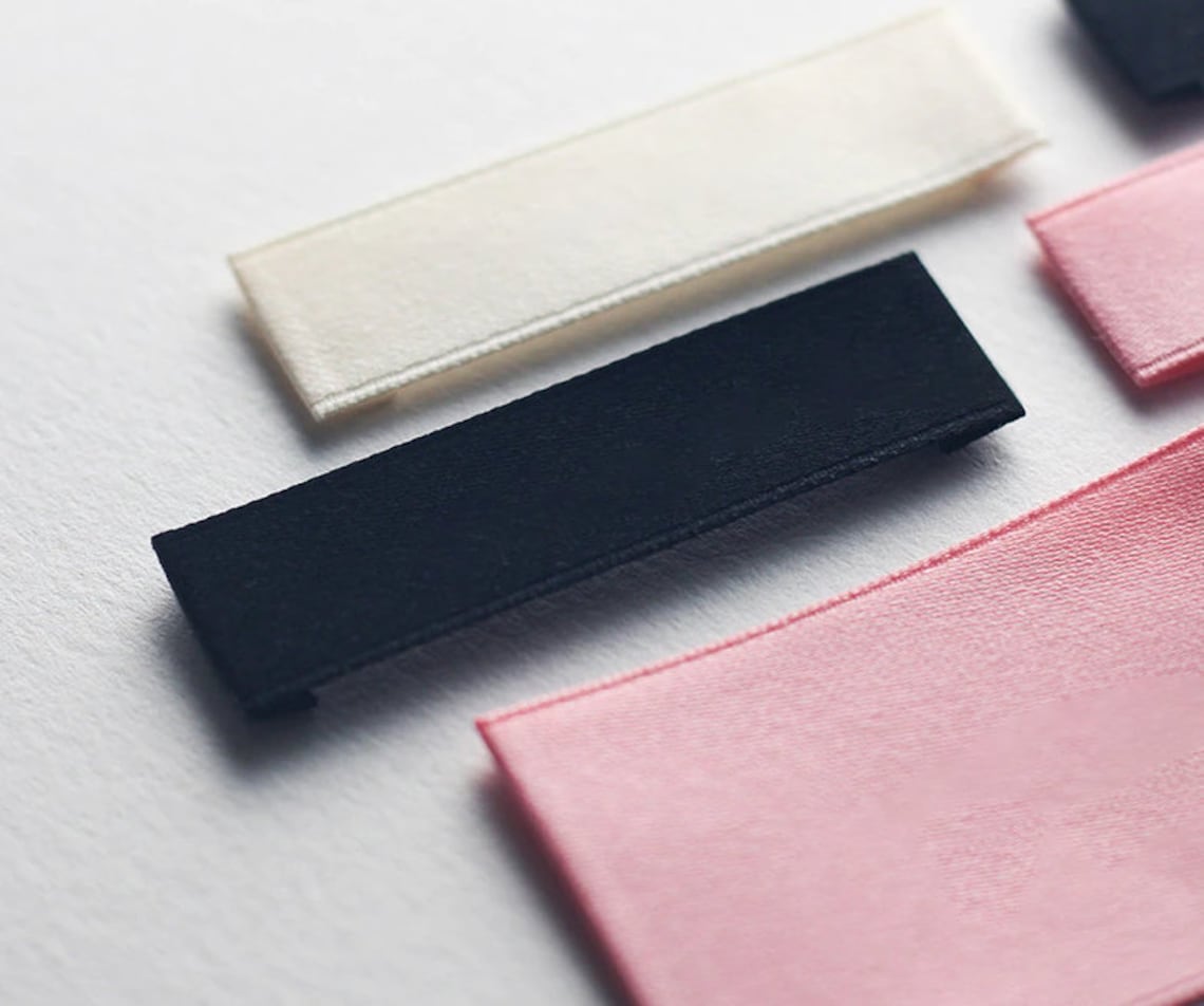 Custom Clothing Labels Fabric Sew in Sew on Labels - Etsy