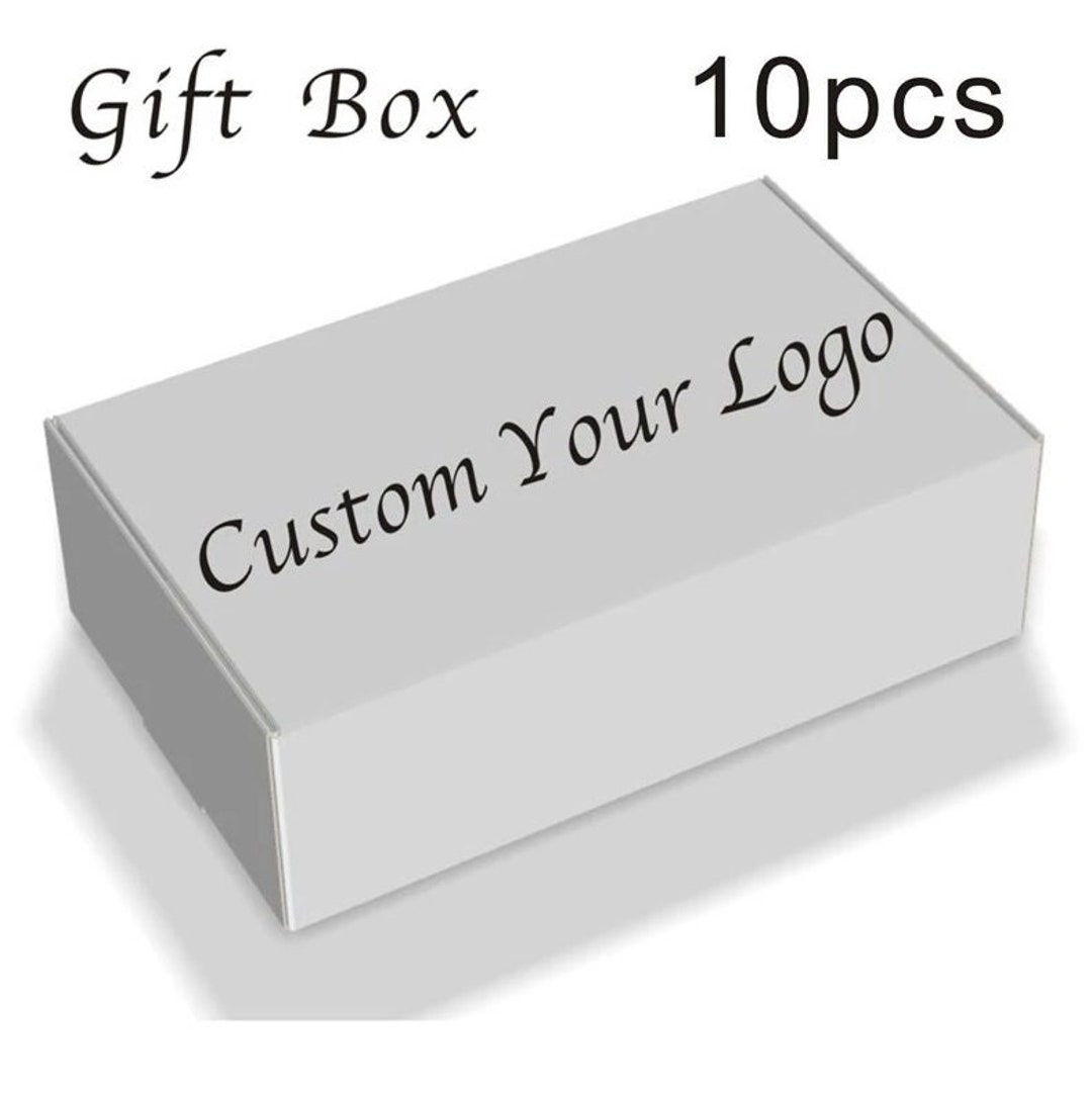 10 Custom Printed Mailer Box Small Personalized Gift Box Full Colour ...